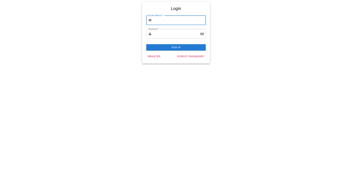 Login React con MUI, GSAP e React Icons - Pagina Opaca e Centrata
