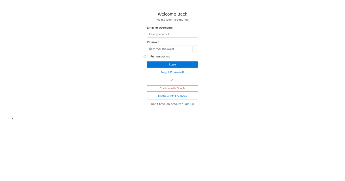 Modern Login Form - Free Html, Bootstrap Component