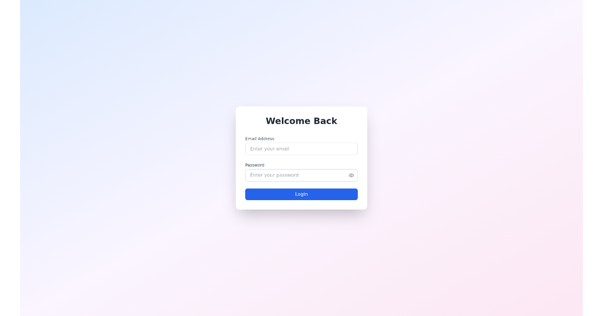 Login Page - Free React, Tailwind Component
