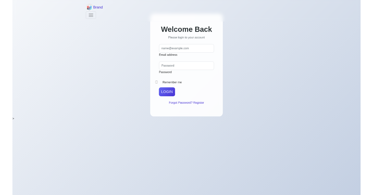 Modern Login Form - Free Html, Bootstrap Component