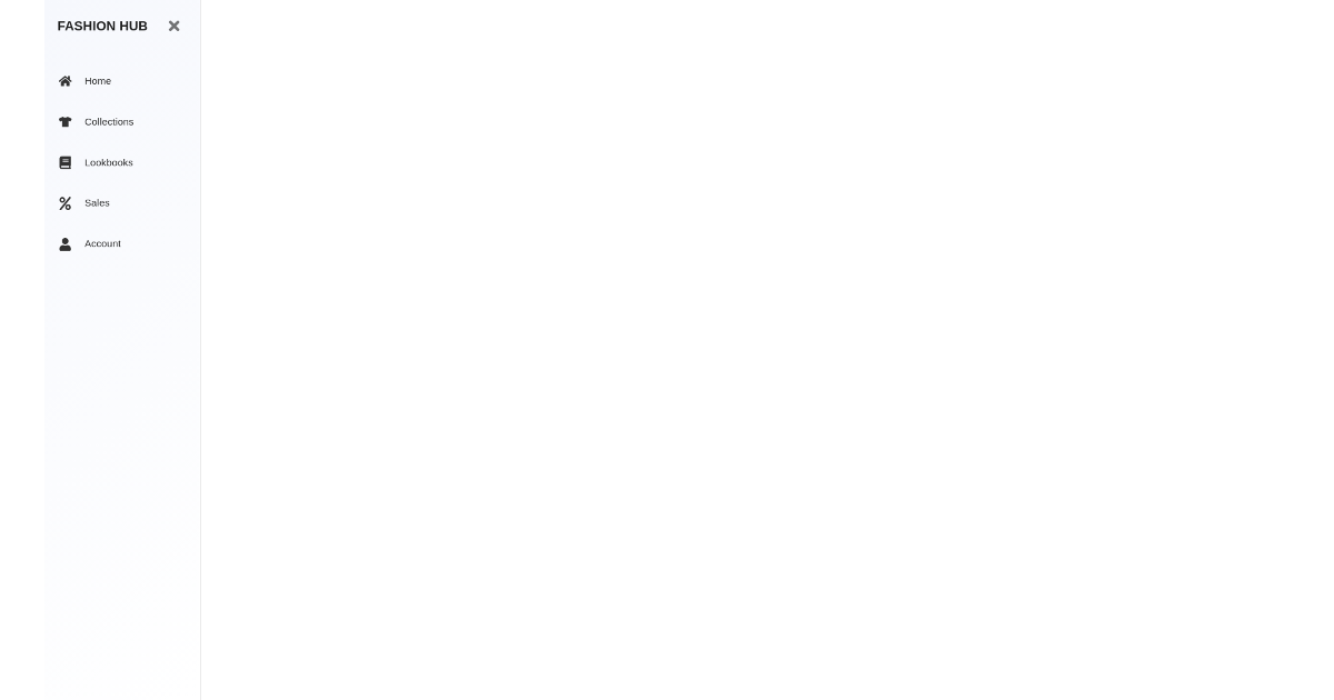 Styled Sidebar - Free React, Mui Component