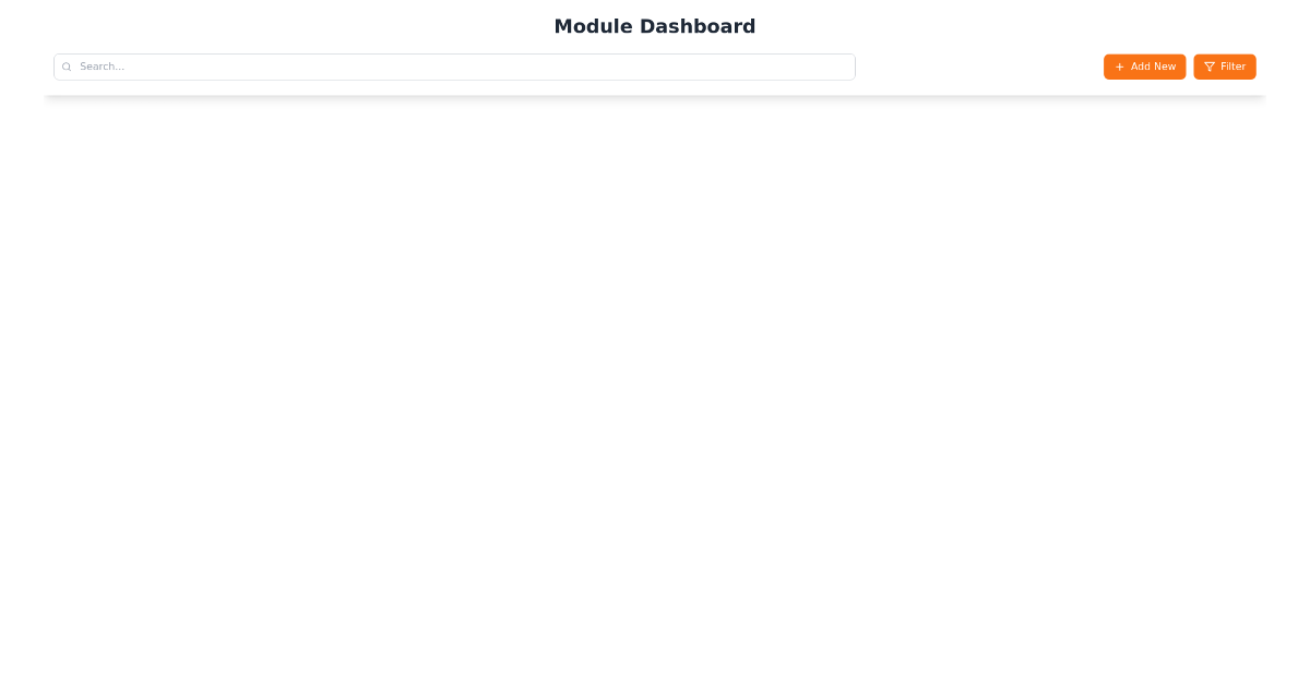 Module Header - Free React, Tailwind Component