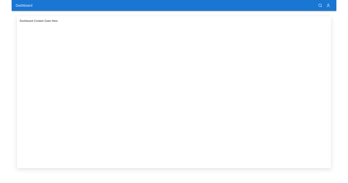 Dashboard Layout - Free React, Mui Component