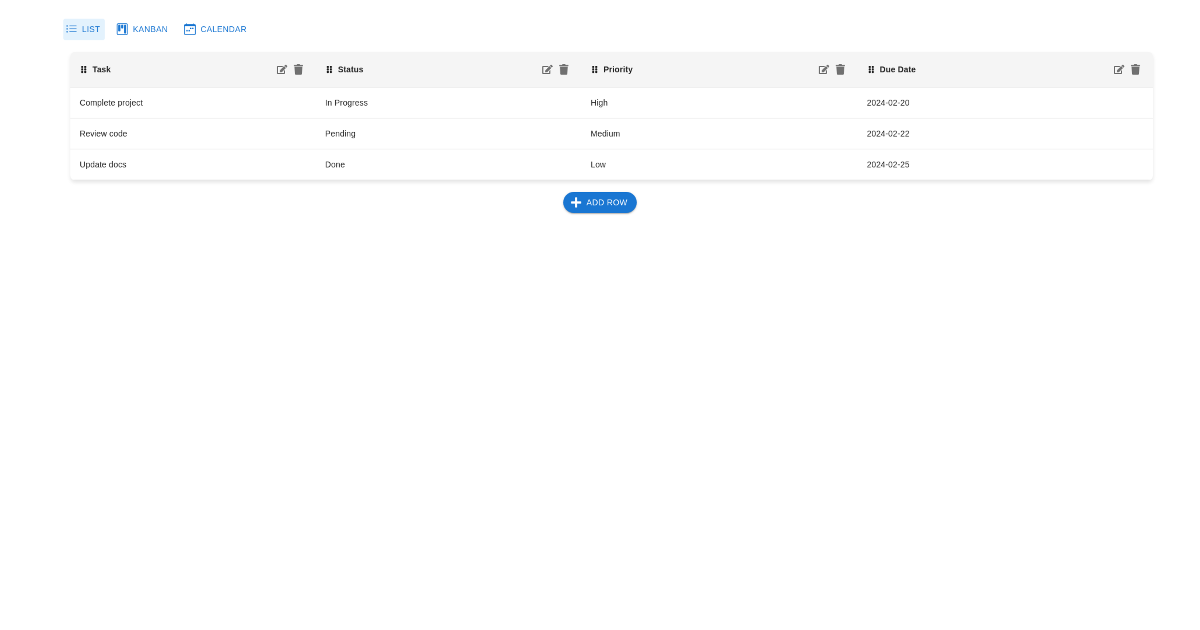 Styled Table Container - Free React, Mui Component