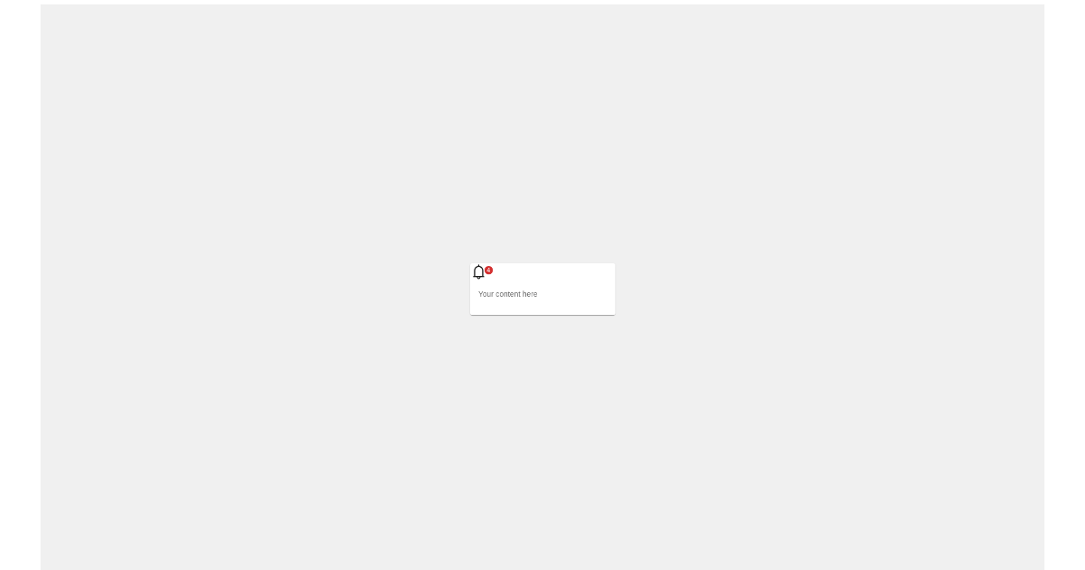 Notification Badge Card - Free React, Mui Component