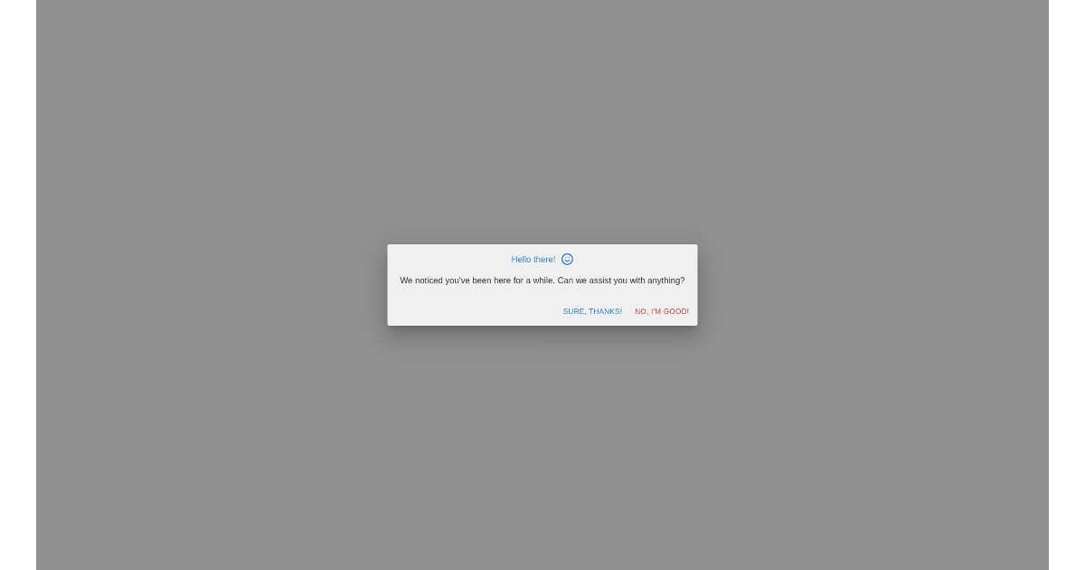 Gentle Reminder Popup - Free React, Mui Component