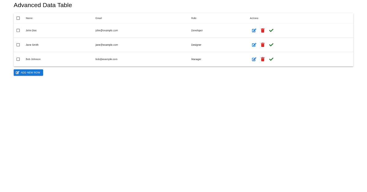 Styled Table Container - Free React, Mui Component