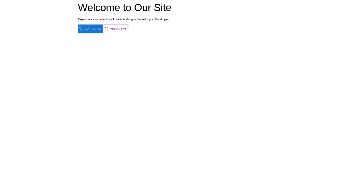 Home Page - Free React, Mui Component