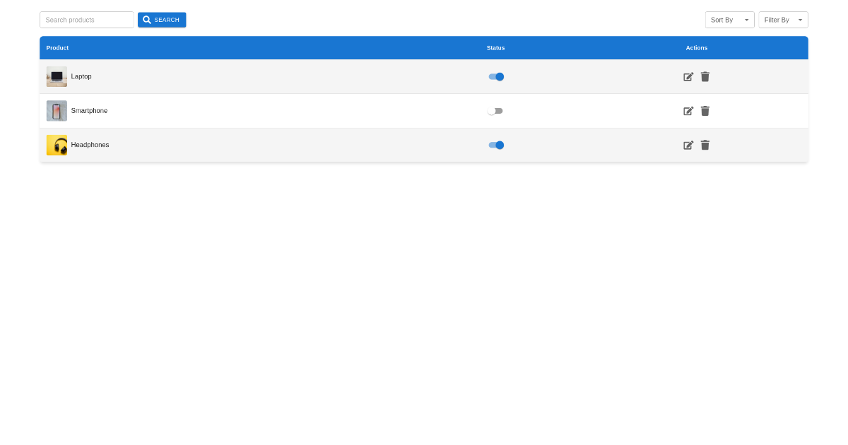 Styled Table Container - Free React, Mui Component