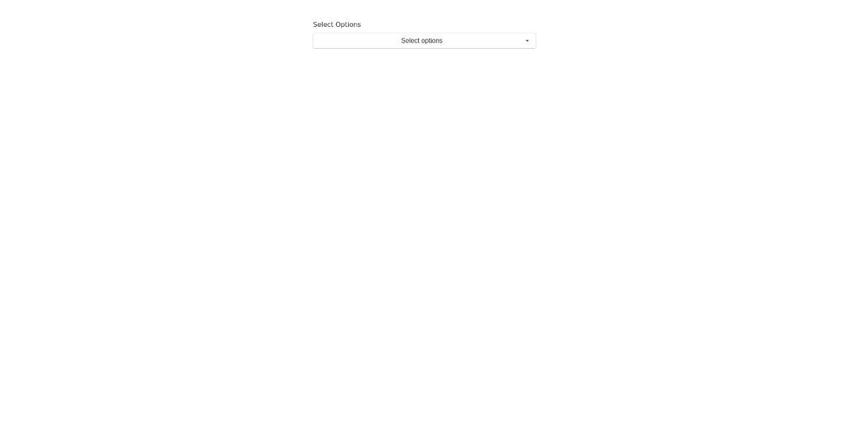 Multiselect Dropdown - Free Html, Bootstrap Component