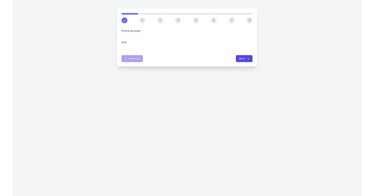 Create a Responsive Multi-Step Employee Registration Form with React ...