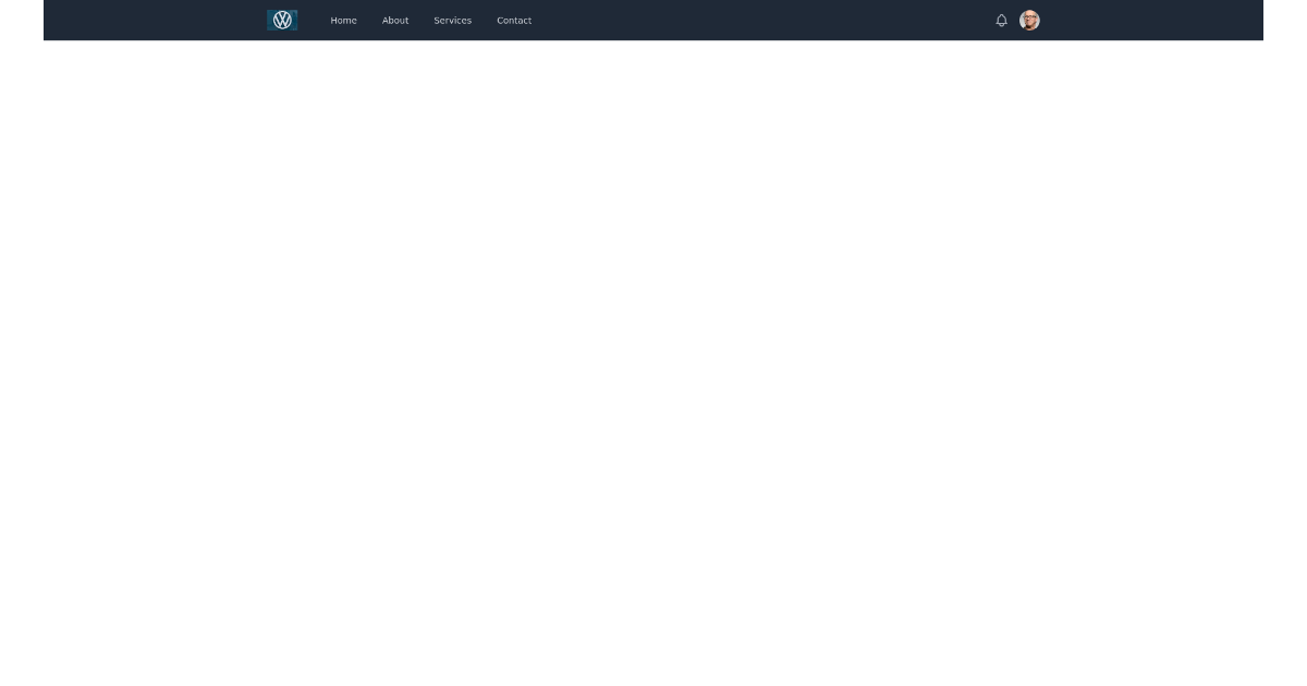 Rich Navigation Bar - Free Html, Tailwind Component