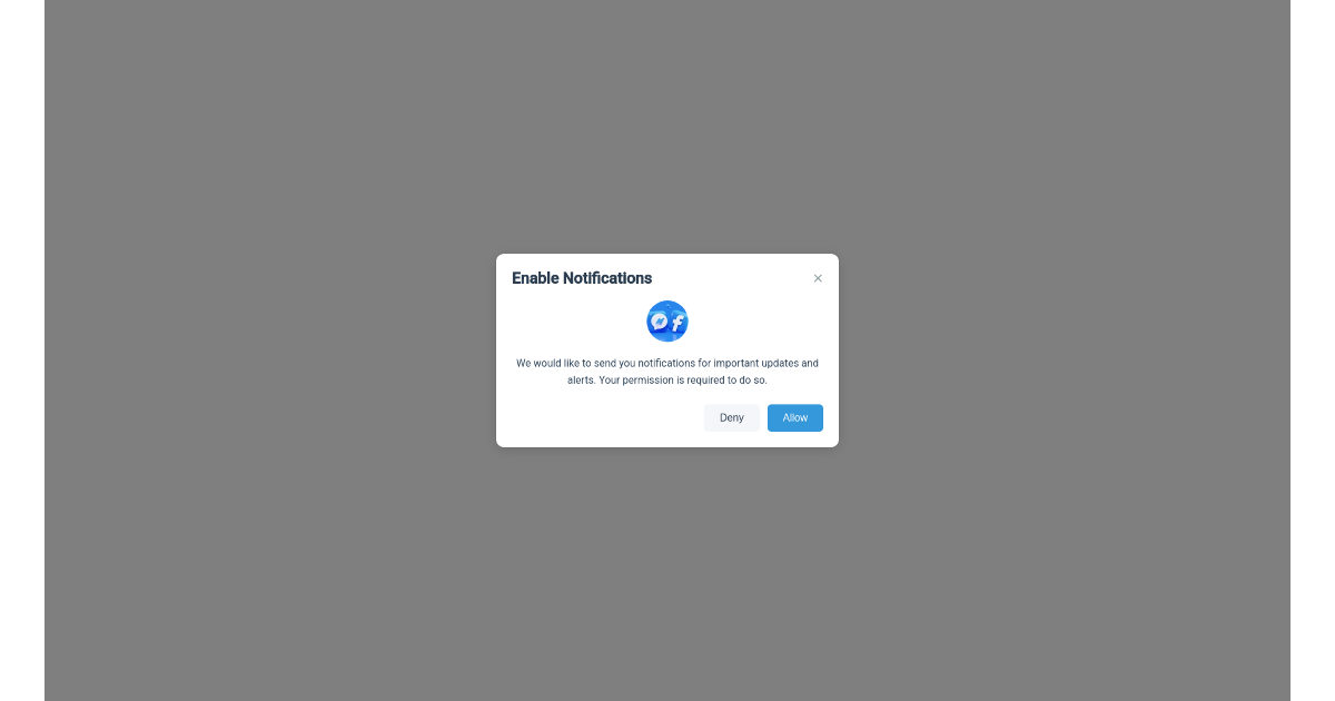 Notification Permission - Free Angular, Css Component