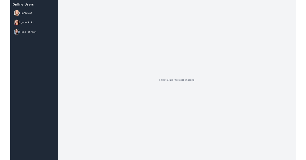 Chat Interface - Free React, Tailwind Component