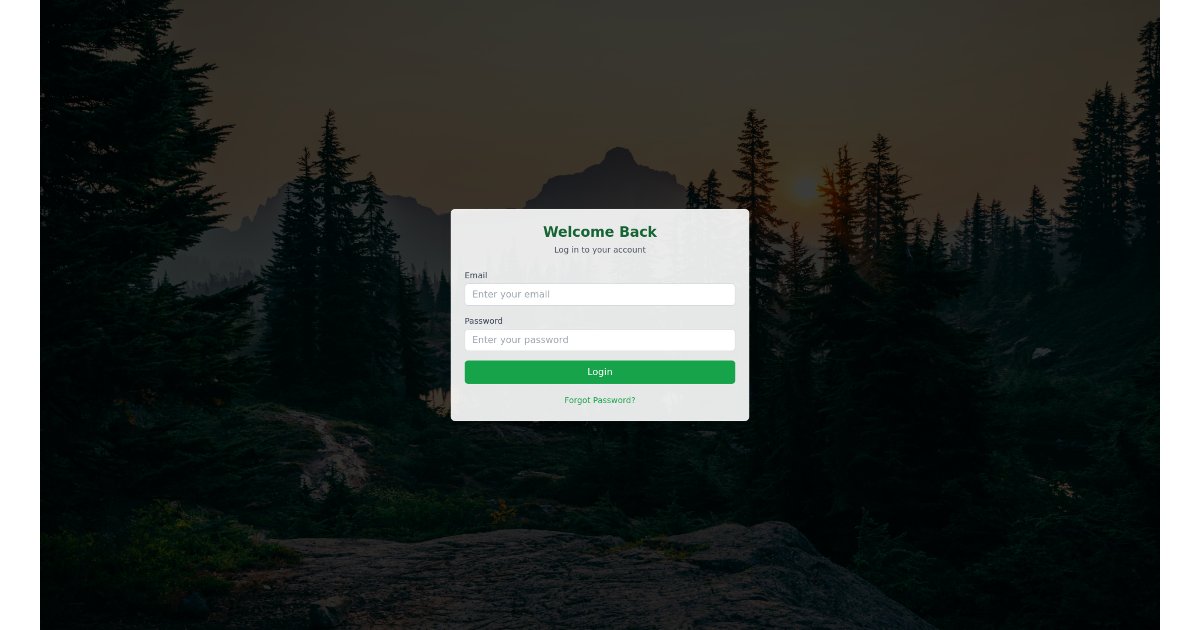 Forest Login - Free Angular, Tailwind Component