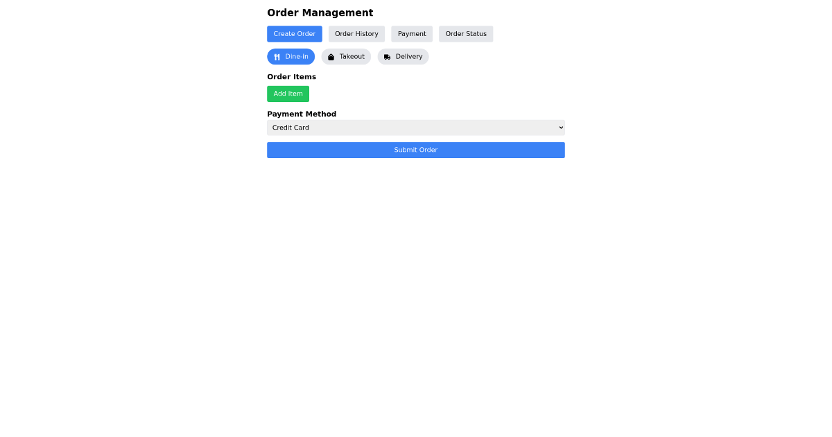 Orders Component - Free React, Tailwind Component