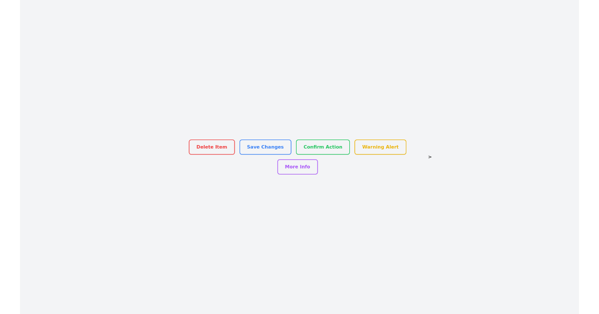 Outline Button Group - Free Html, Tailwind Component
