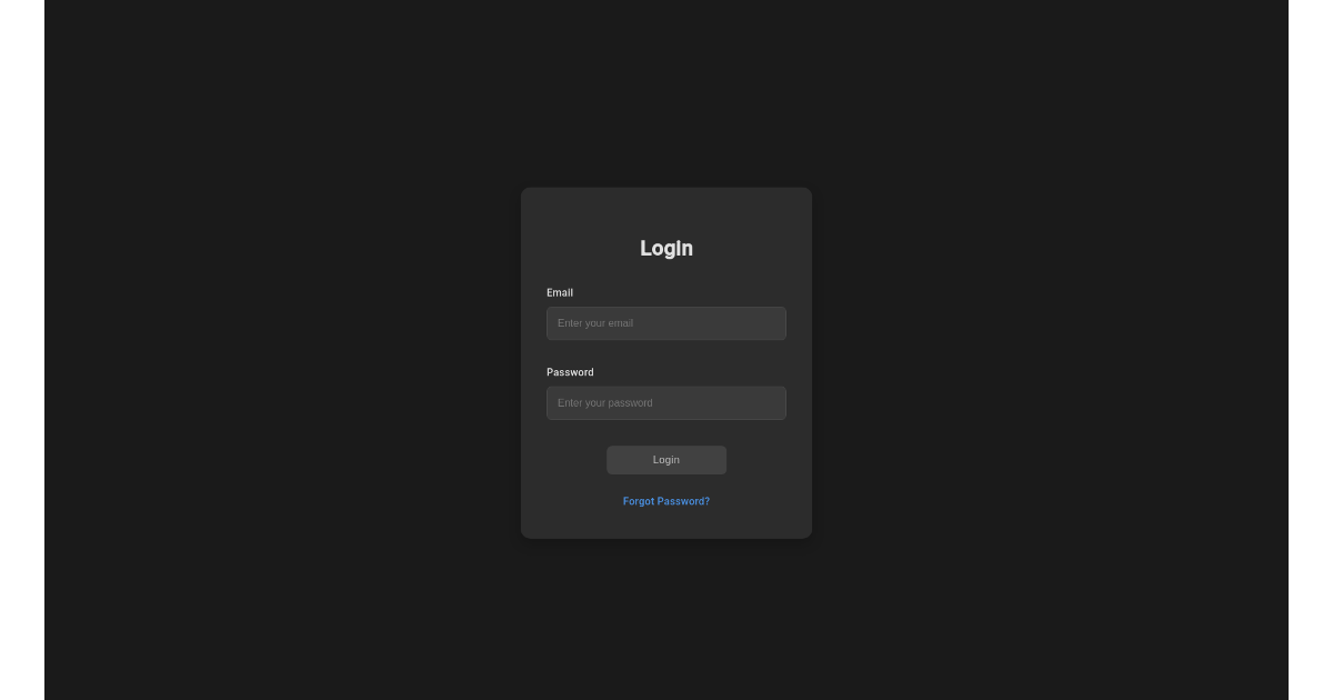Login Access Component - Free Angular, Css Component