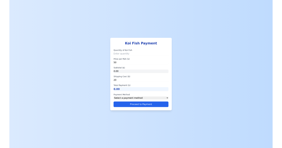 Payment Sheet - Free React, Tailwind Component