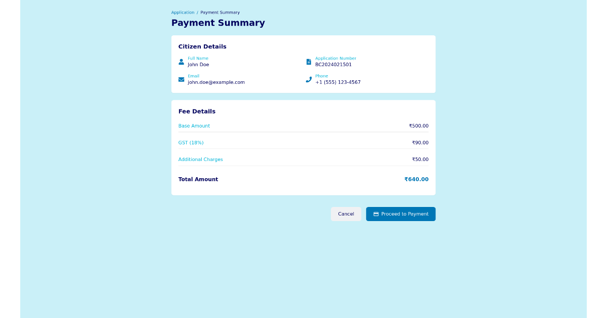 Payment Summary - Free React, Tailwind Component