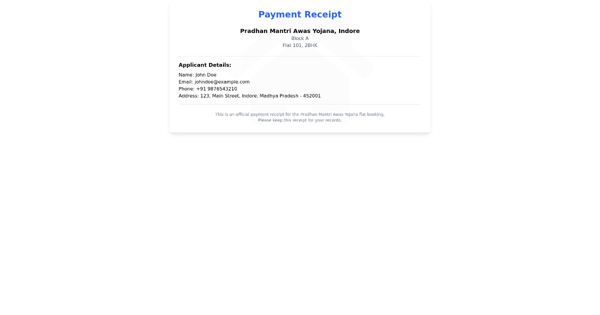 Payment Receipt - Free React, Tailwind Component