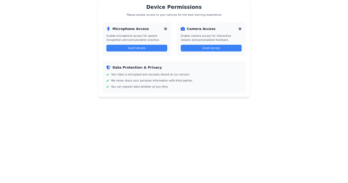 Permission Section - Free React, Tailwind Component