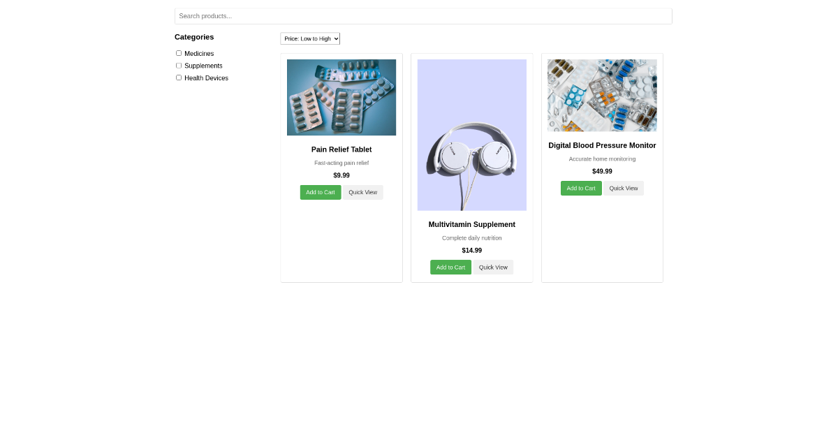 Product Section Component - Free Angular, Css Component