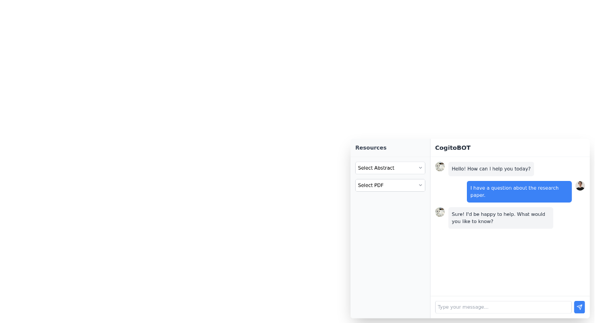 Chatbot Interface - Free React, Tailwind Component