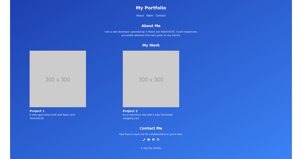 Red Ambient Background - Free React, Tailwind Component