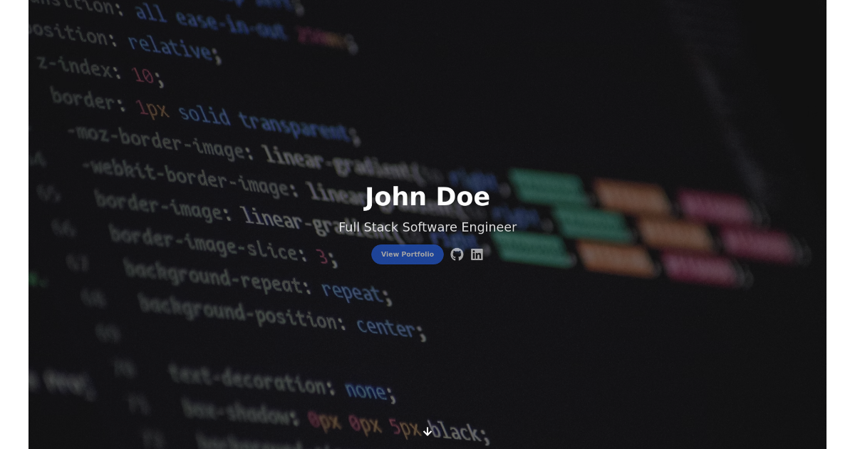 Hero Component - Free React, Tailwind Component