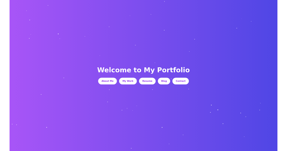 Build a Modern Portfolio Website with React, Tailwind CSS, and Animations