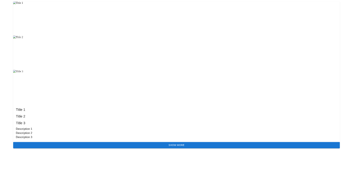 Portfolio Item - Free React, Mui Component