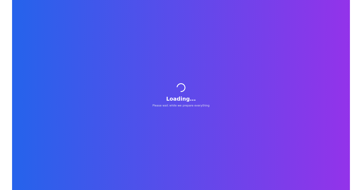 React Preloading Screen with Fade Forward Effect | Tailwind UI