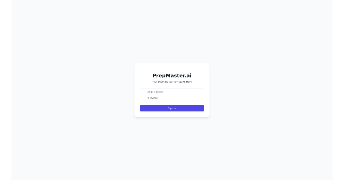 PrepMaster.ai | AI-Powered Exam Preparation for Professional Exams