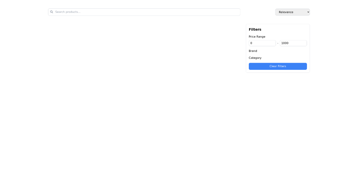 Product List Interface - Free React, Tailwind Component