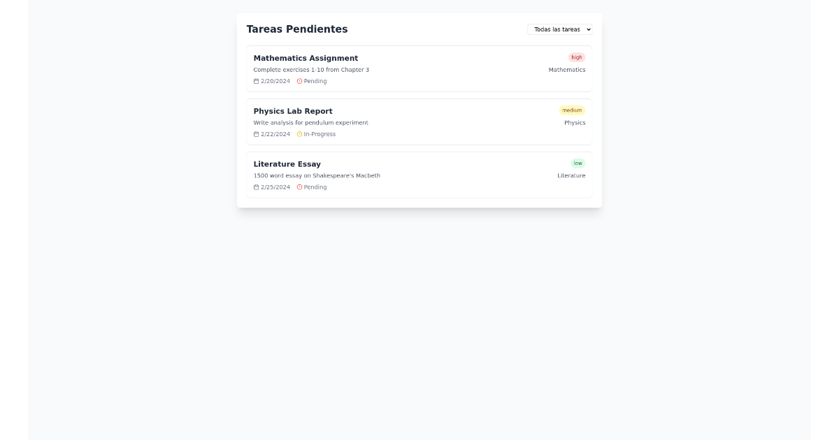 Student Registration Form - Free React, Tailwind Component