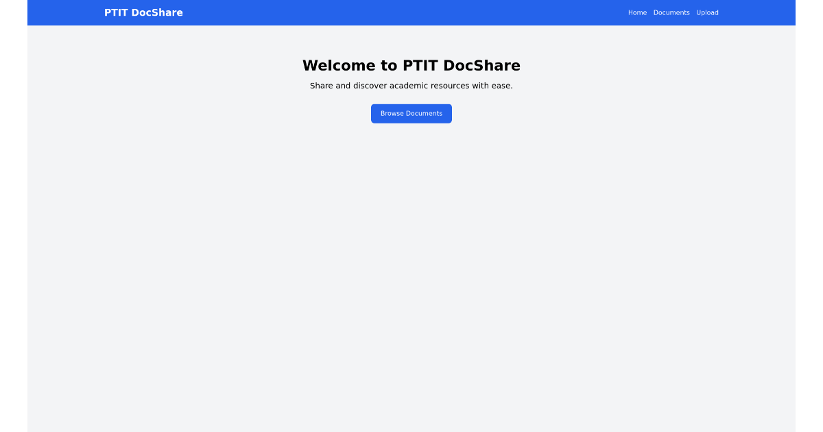 Document Sharing App - Free React, Tailwind Component