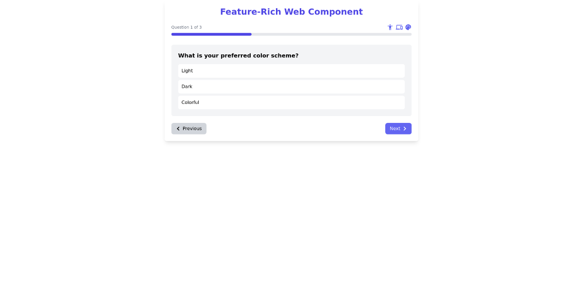 Feature Rich Component - Free React, Tailwind Component