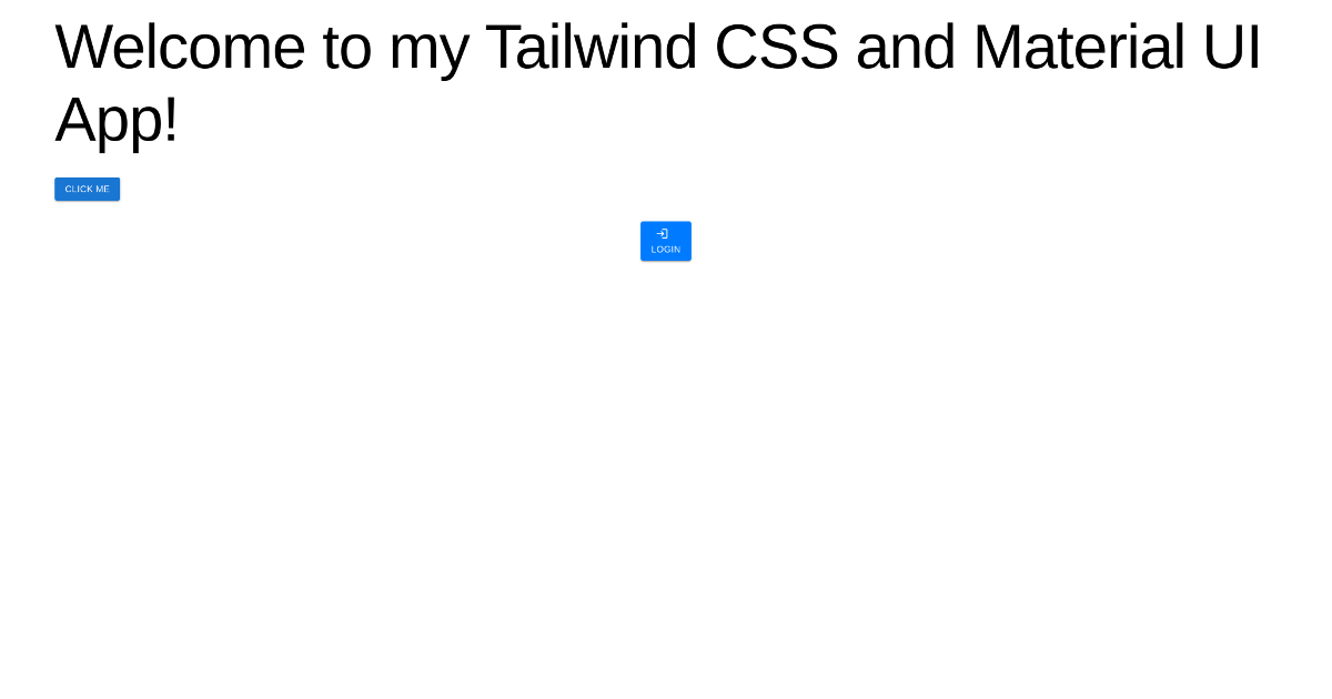 React Add New Button Component with Tailwind