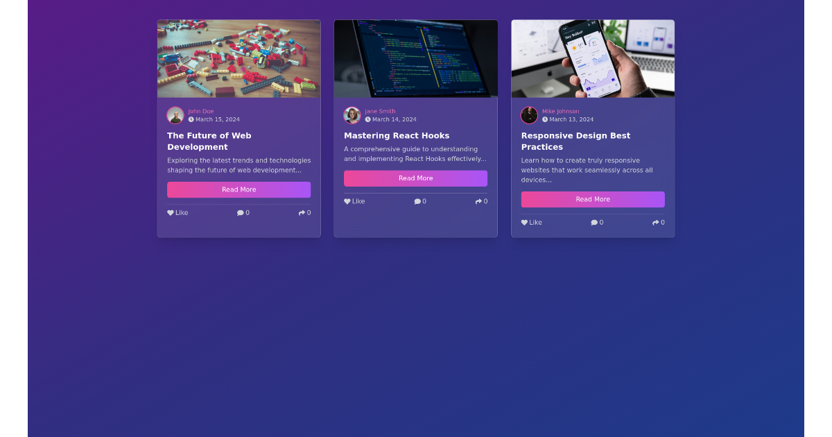 React Animated Color Palette with Tailwind CSS