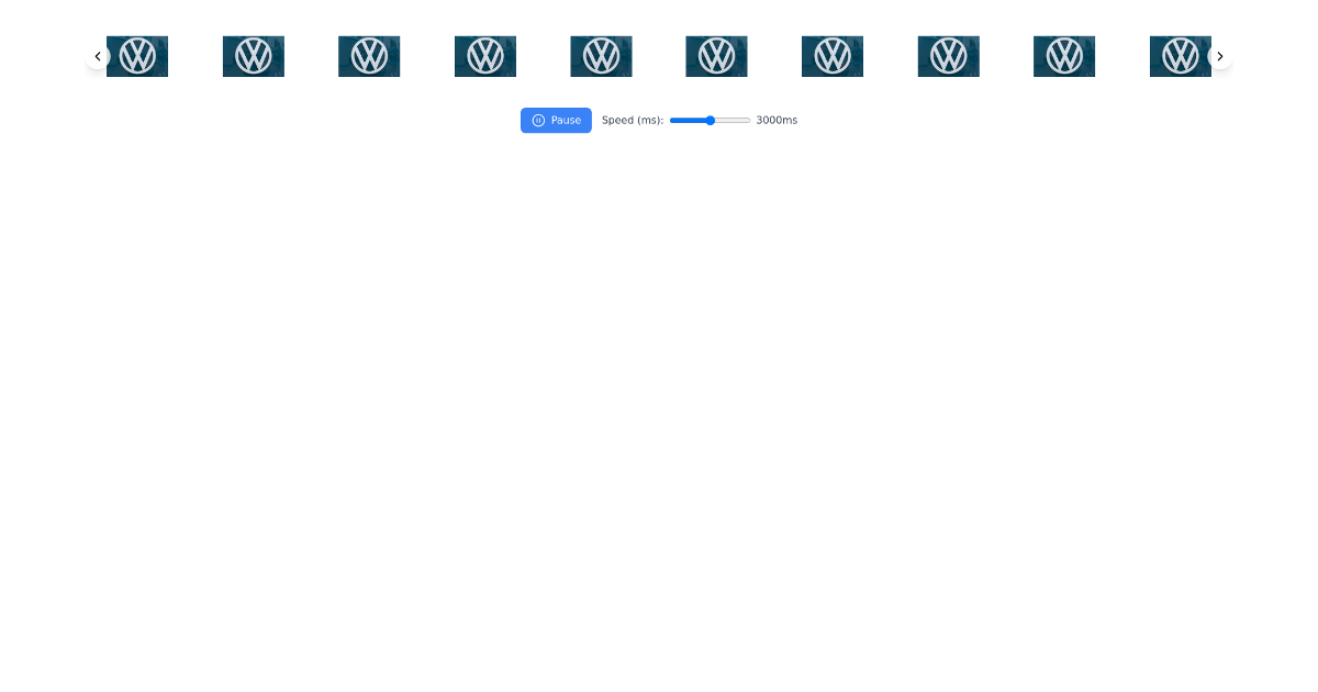 React Auto Logo Gallery with Tailwind CSS - Display 10 Logos Simultaneously