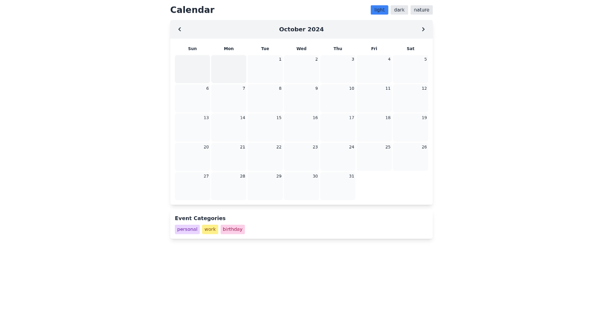 Themes - Free React, Tailwind Component