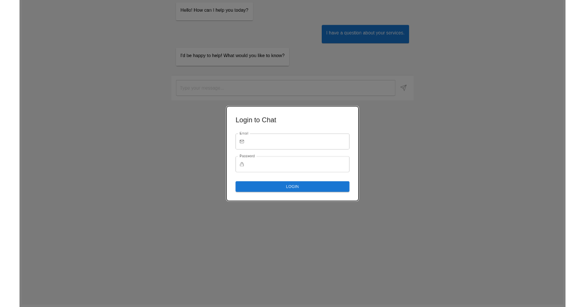 Chat Container - Free React, Mui Component