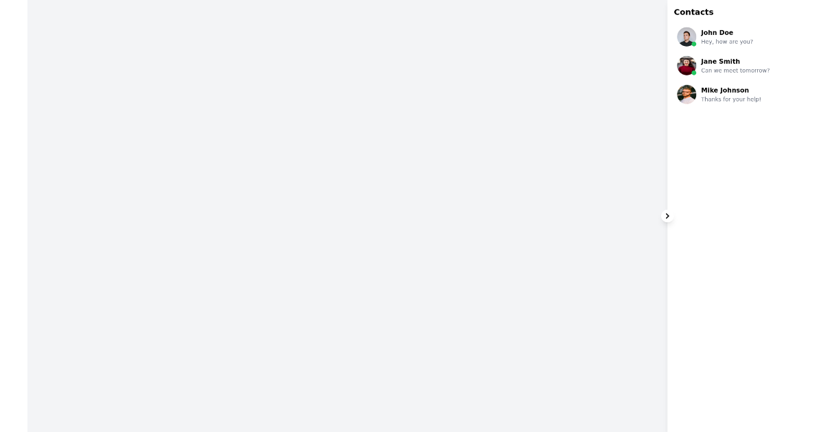 Chat Interface - Free React, Tailwind Component
