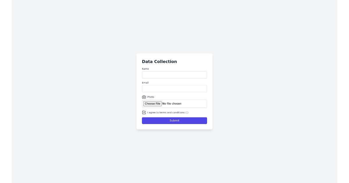 React Checkbox Form Component with Tailwind CSS