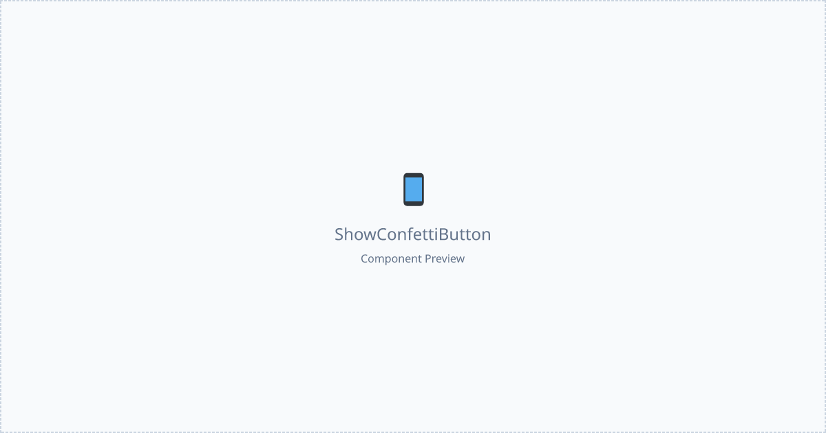 Show Confetti Button - Free React, Tailwind Component