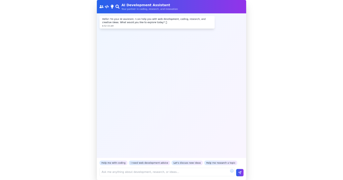 Chat Interface - Free React, Tailwind Component