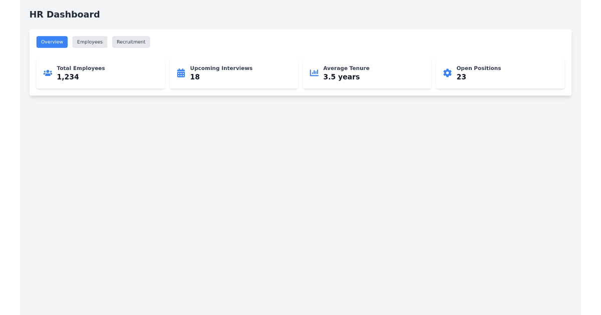 Data Free React Tailwind Component