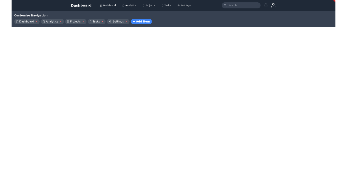 Navigation Bar - Free React, Tailwind Component