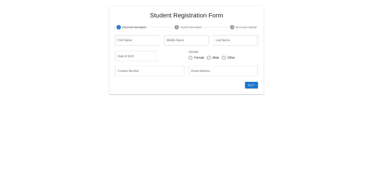 Default Component - Free React, Mui Component
